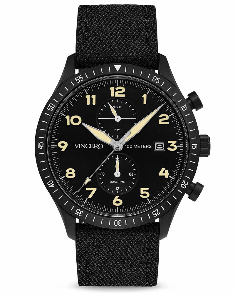Vincero The Altitude Limited Release - Matte Black/Sand Ylw-Bla-A14
