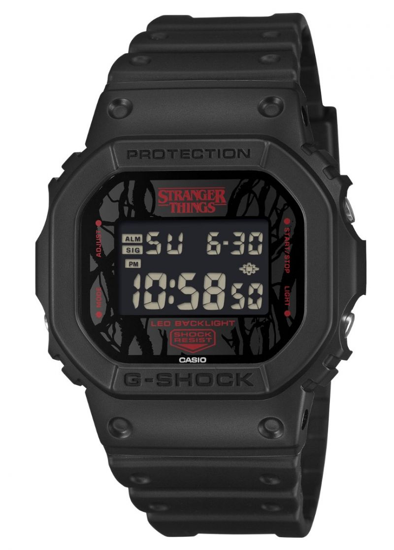 Casio G-Shock Stranger Things Collaboration Models DW-5600STT-1ER DW ...