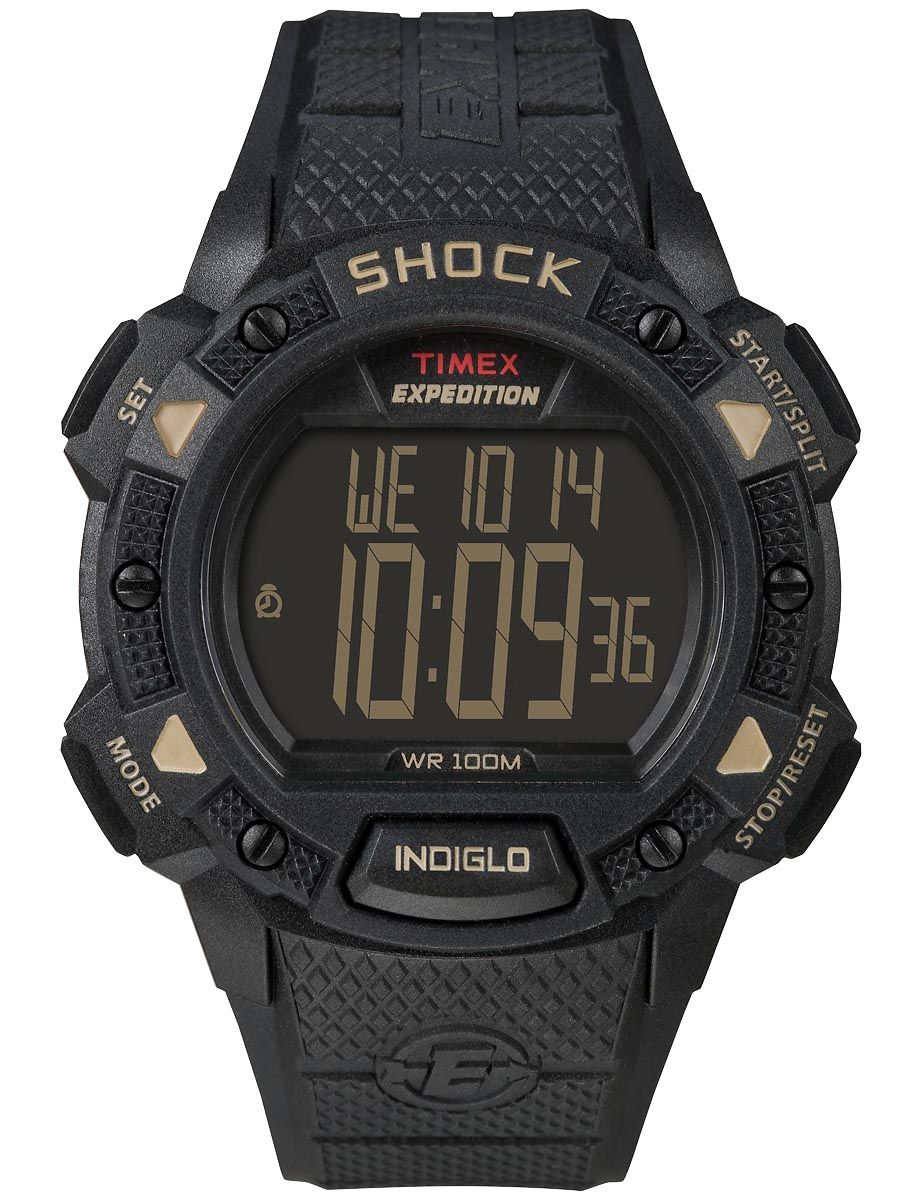 Timex Expedition Shock Chrono Meeste porutuskindel spordikaekell